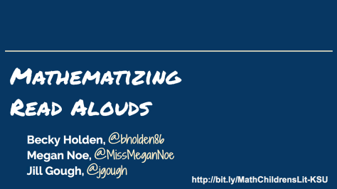 Mathematizing Read-Alouds – Experiments in Learning by Doing